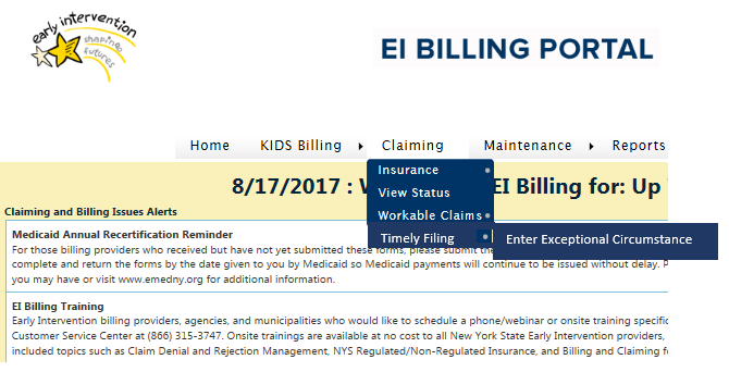 90-Day Claims Submission Deadline - Ei-Hub